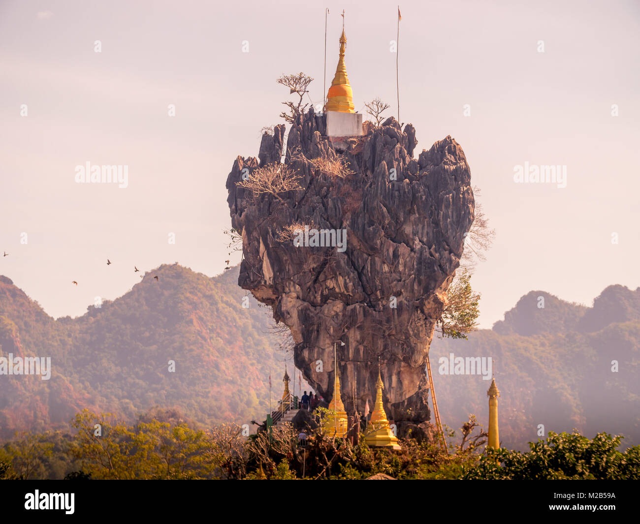 Pinnacle of the temple hi-res stock photography and images - Alamy