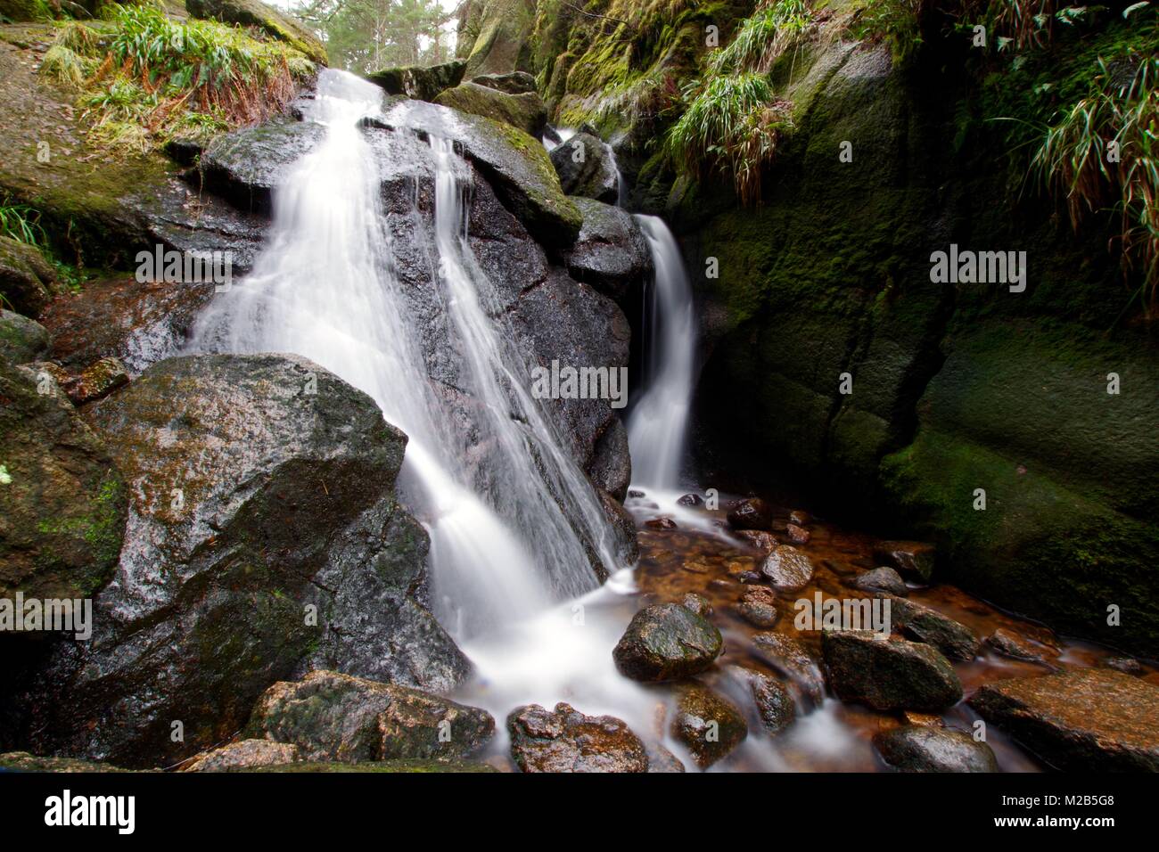 Burn O' Vat, Glacial Pothole Feature and Waterfall. Muir of Dinnet ...