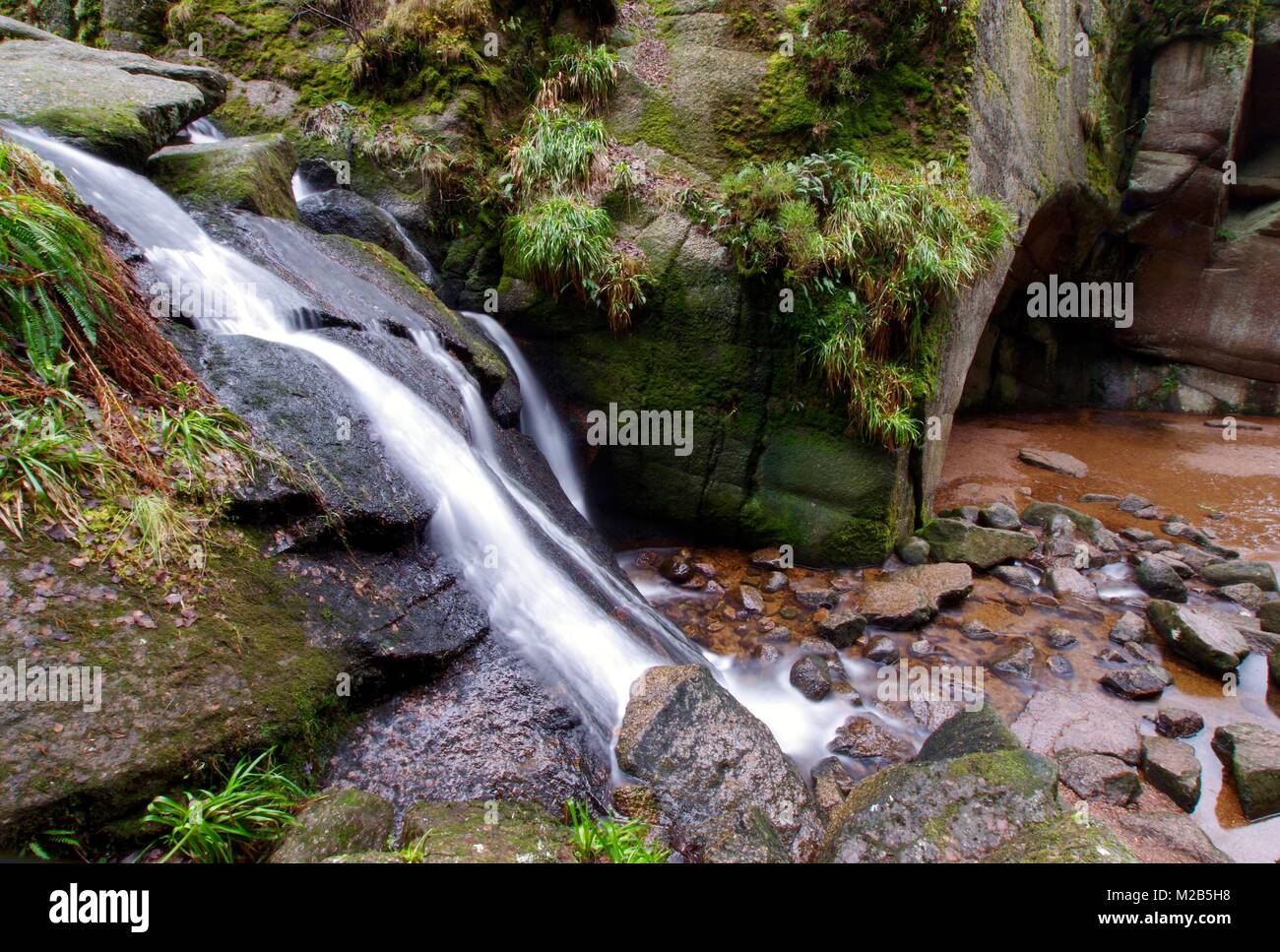 Burn O' Vat, Glacial Pothole Feature and Waterfall. Muir of Dinnet ...