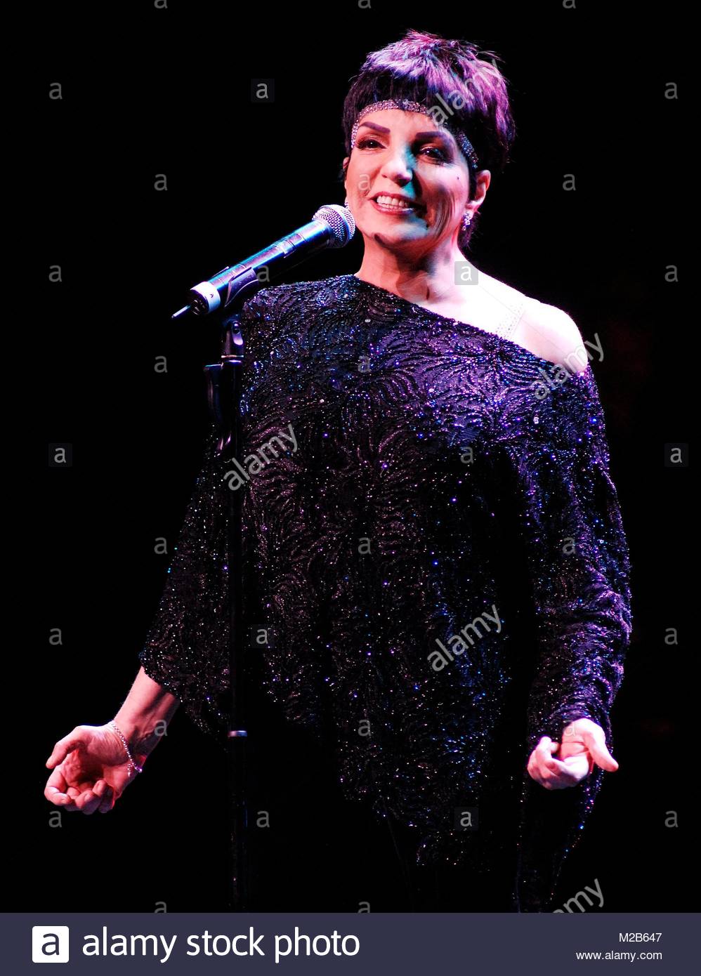Liza Minnelli In Concert Stock Photos & Liza Minnelli In Concert Stock ...