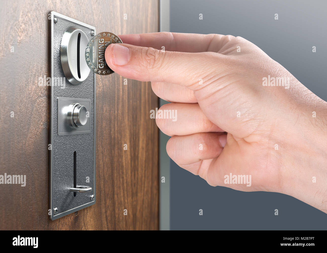 Token machine hi-res stock photography and images - Alamy