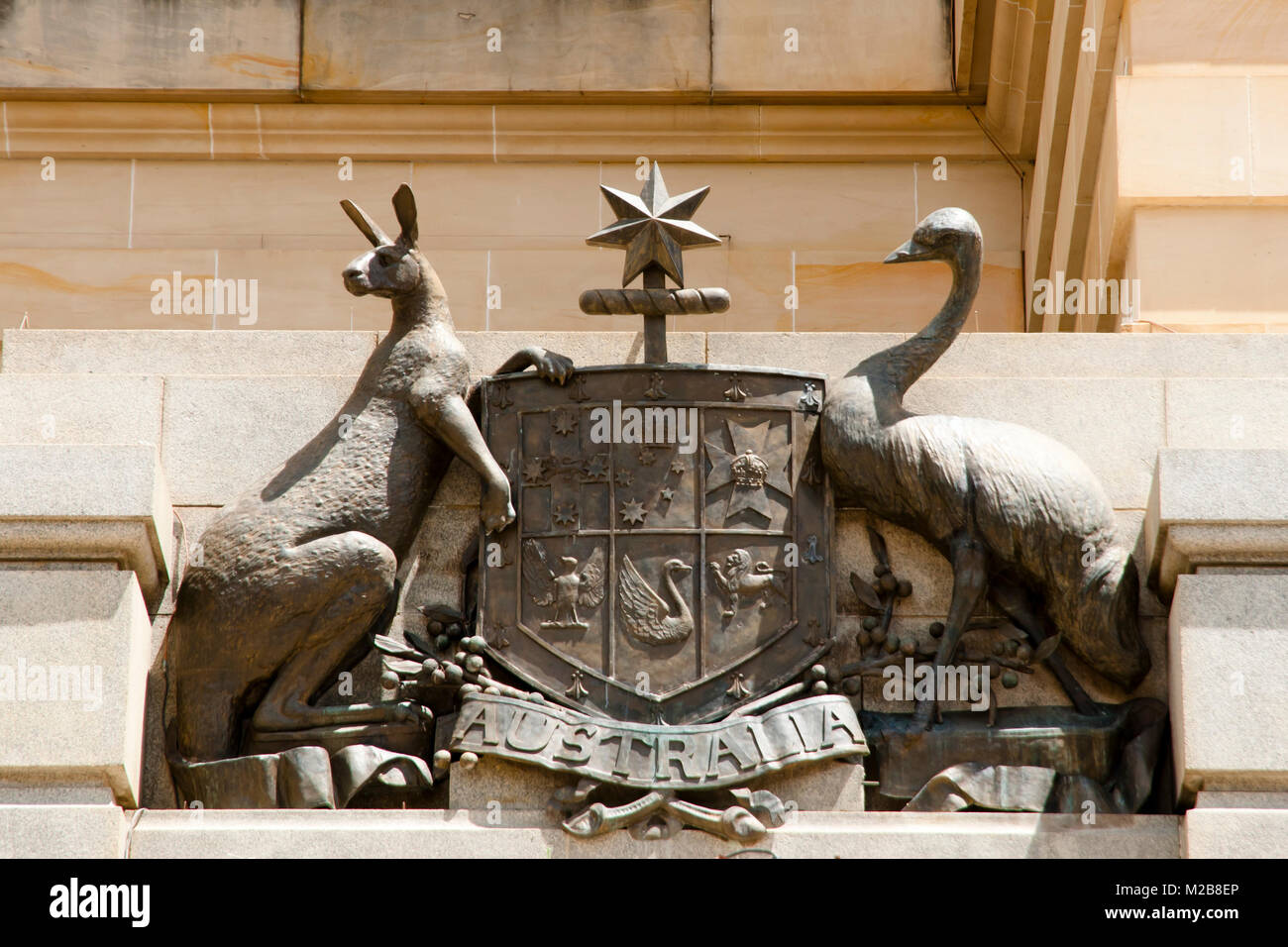 Australian coat of arms hi-res stock photography and images - Alamy
