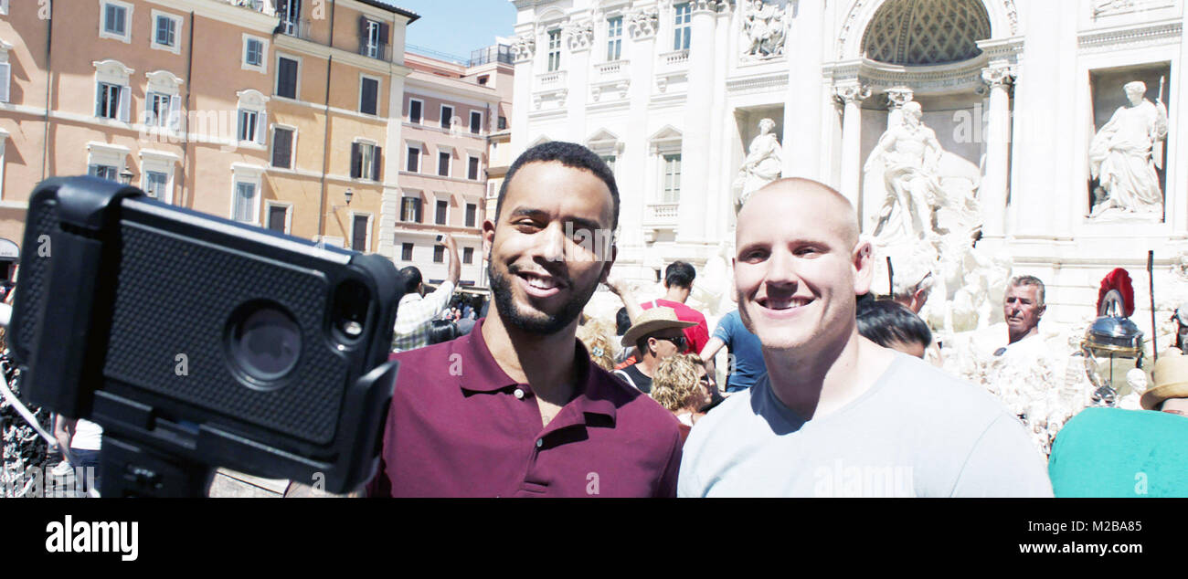 THE 15:17 TO PARIS, from left, Anthony Sadler, Spencer Stone, 2018 ...
