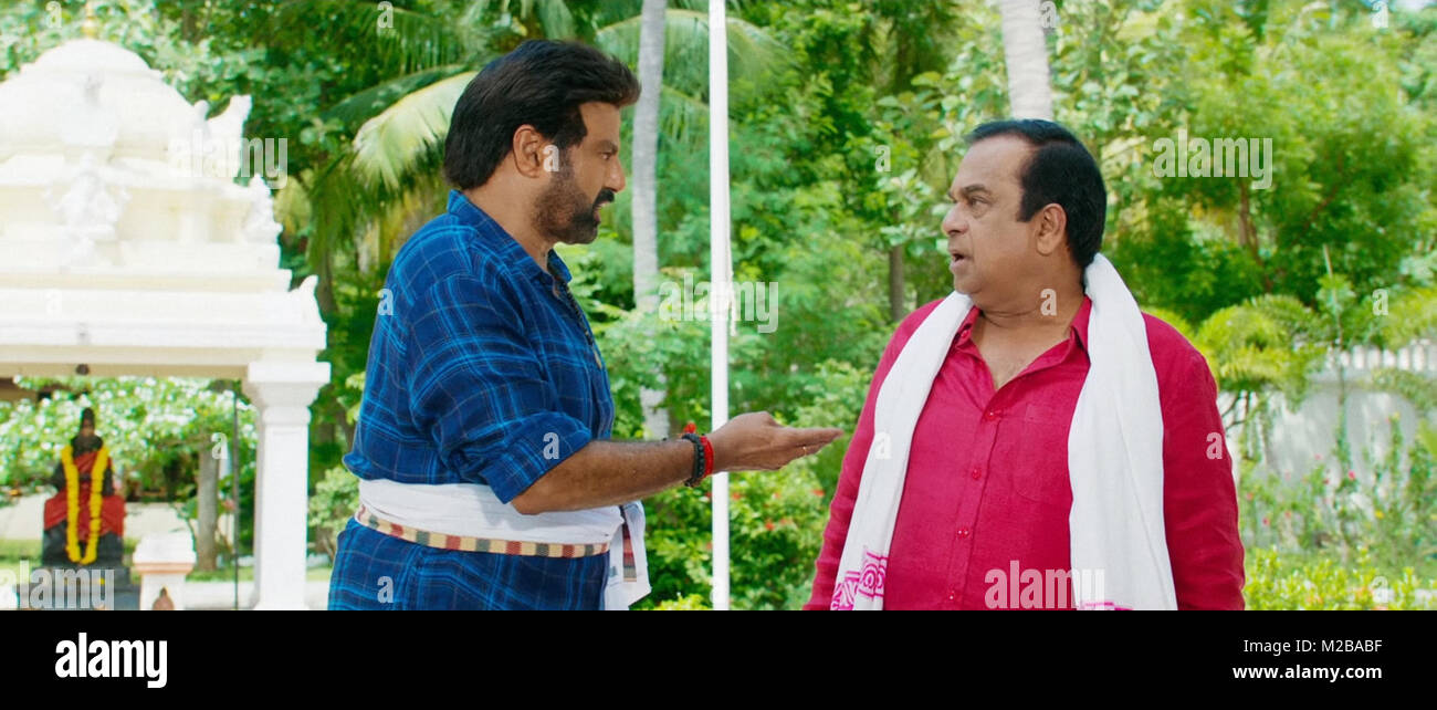 JAI SIMHA, from left, Nandamuri Bala Krishna, Brahmanandam, 2018. ©CK ...