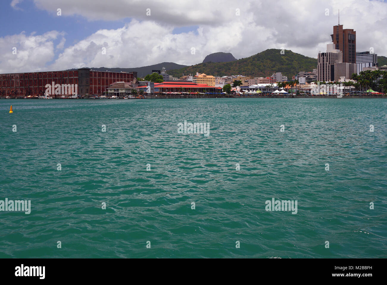 HarborTrou Fanfaron and the city. Port Louis, Mauritius Stock Photo - Alamy