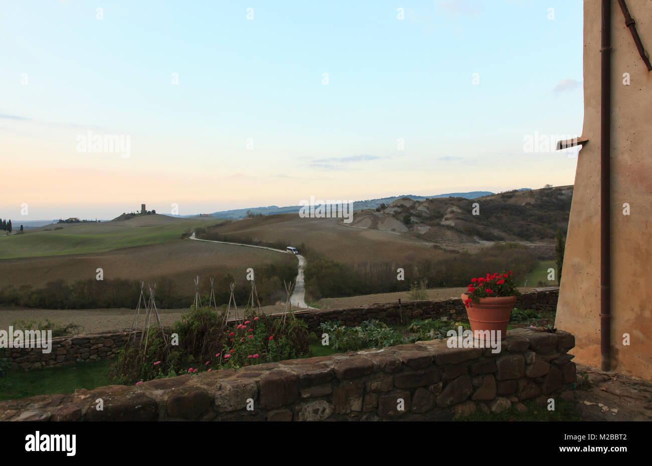 View from Tuscan Villa,Tuscany,Italy Stock Photo - Alamy