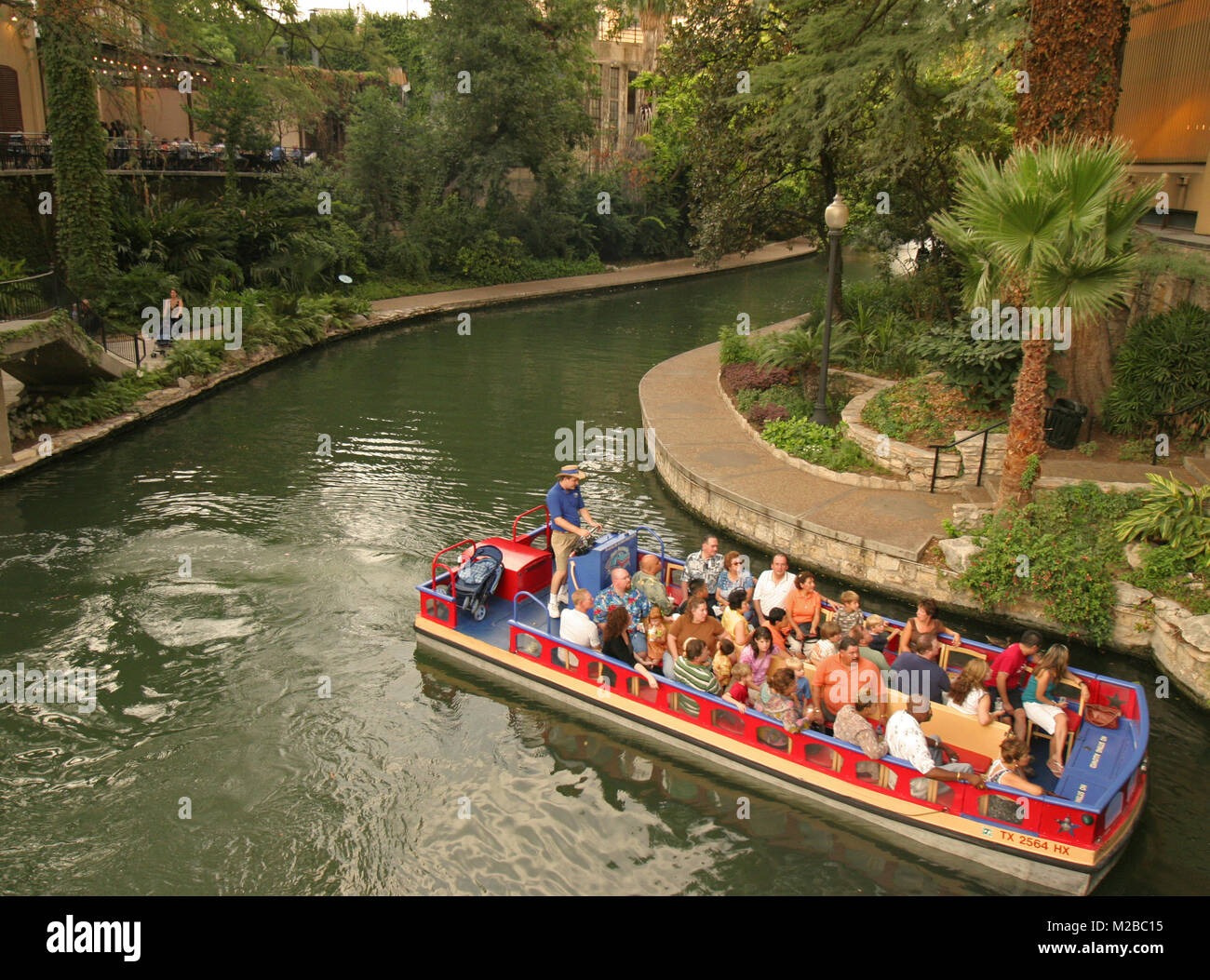 River Walk Boat Tour,San Antonio,Texas,USA Stock Photo - Alamy