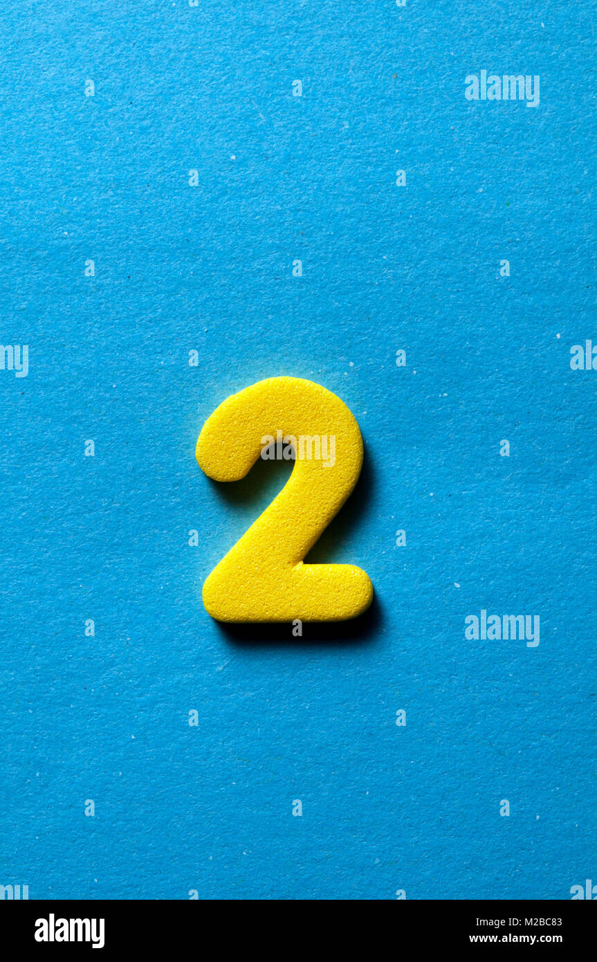 Numeral two hi-res stock photography and images - Alamy