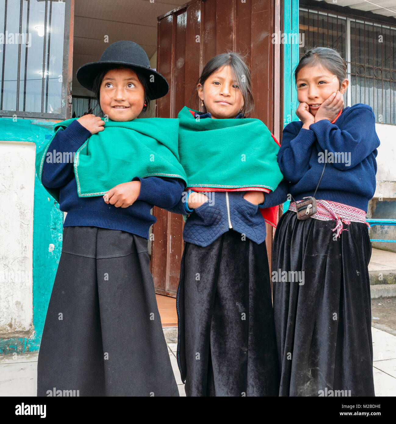 Indigenous indian of ecuador hi-res stock photography and images - Alamy