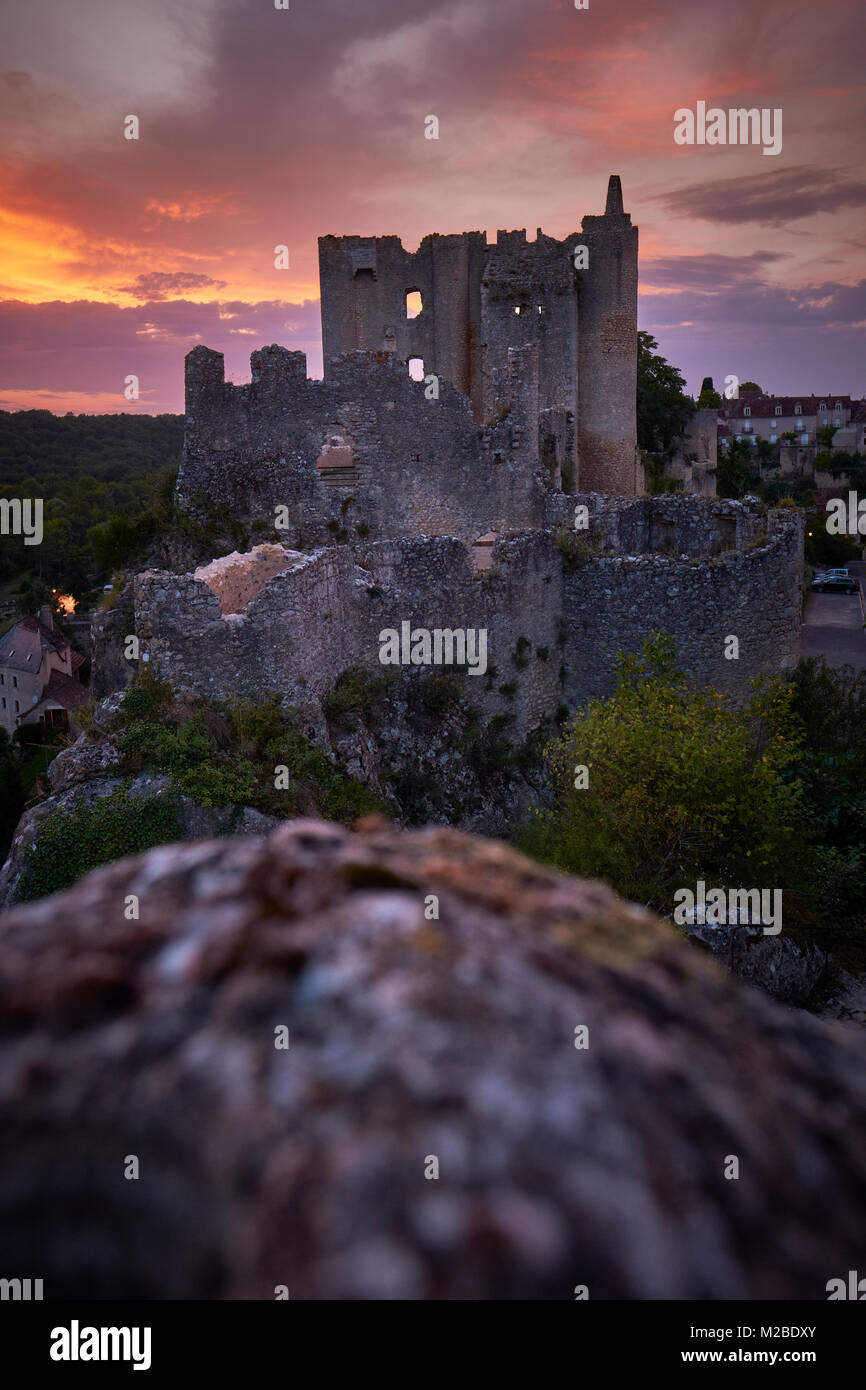 Chateau de angles sur langlin hi-res stock photography and images - Alamy