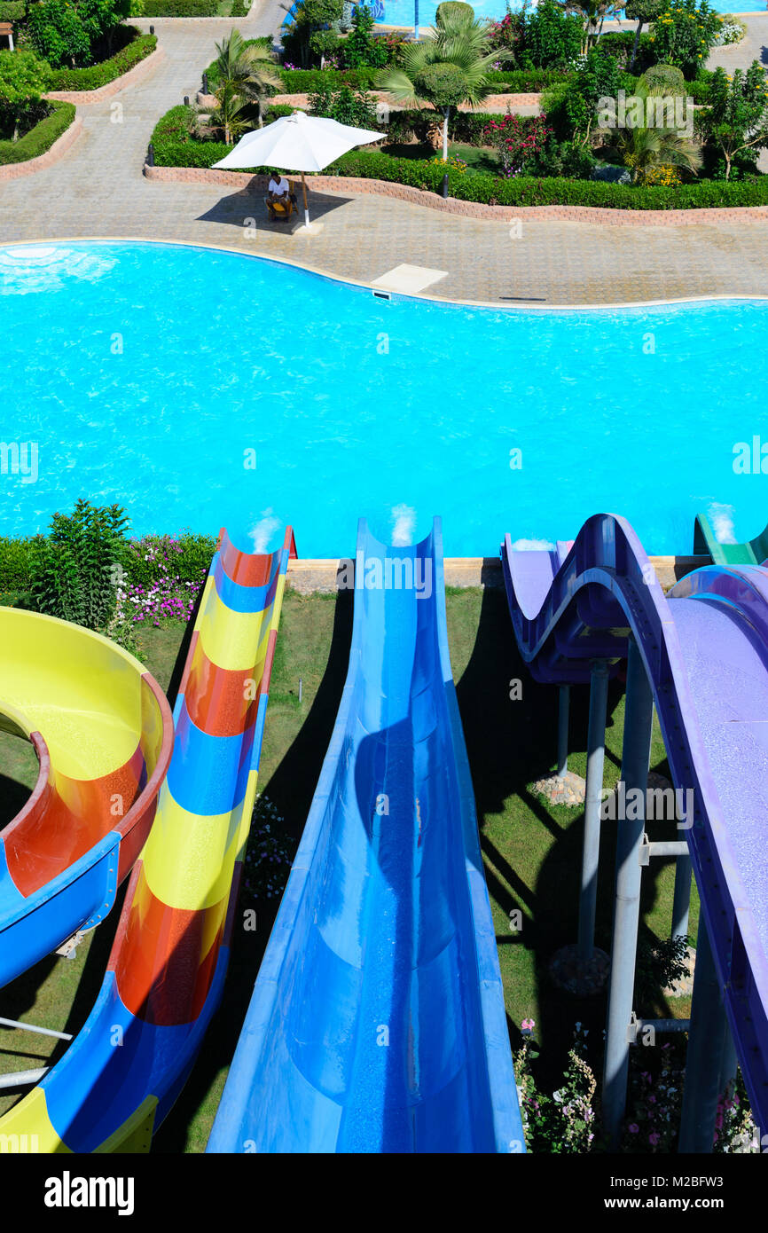 Extreme water slides hi-res stock photography and images - Alamy