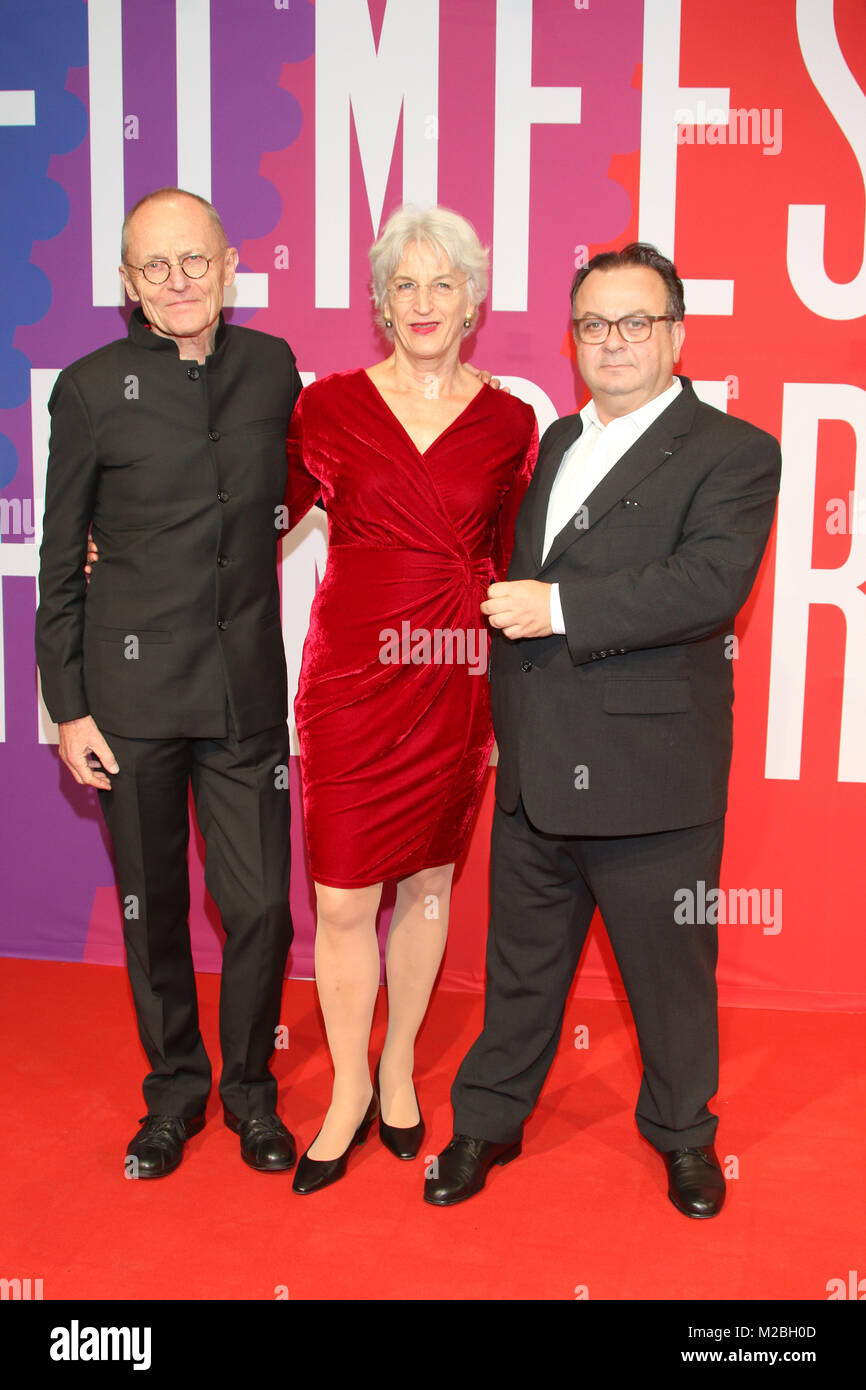 Eva Hubert, Albert Wiederspiel, Eroeffnung des Hamburger Filmfestes und ...