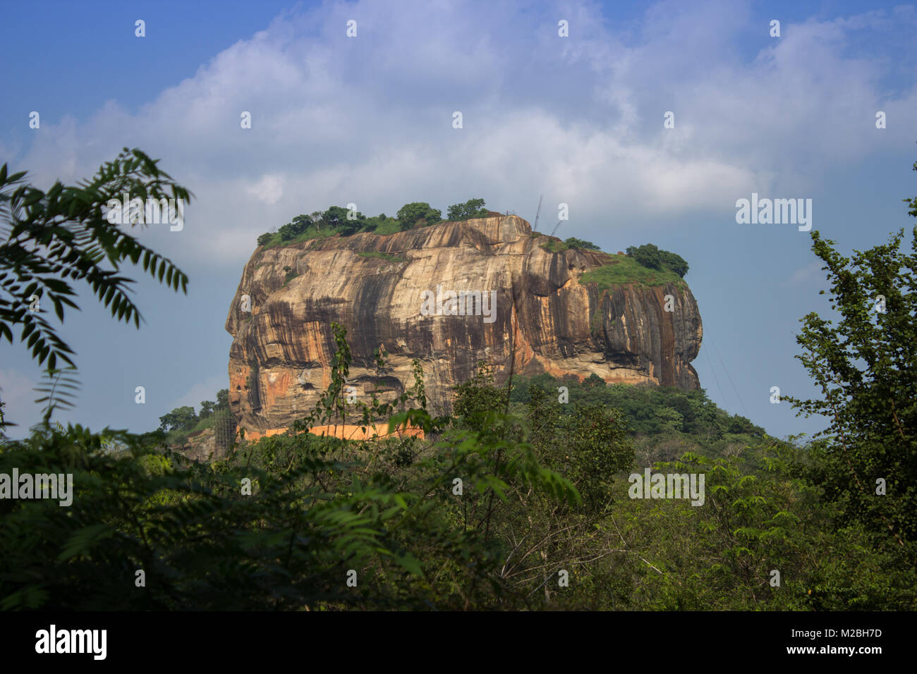 Sigiriya Rock Sri Lanka Stock Photo - Alamy