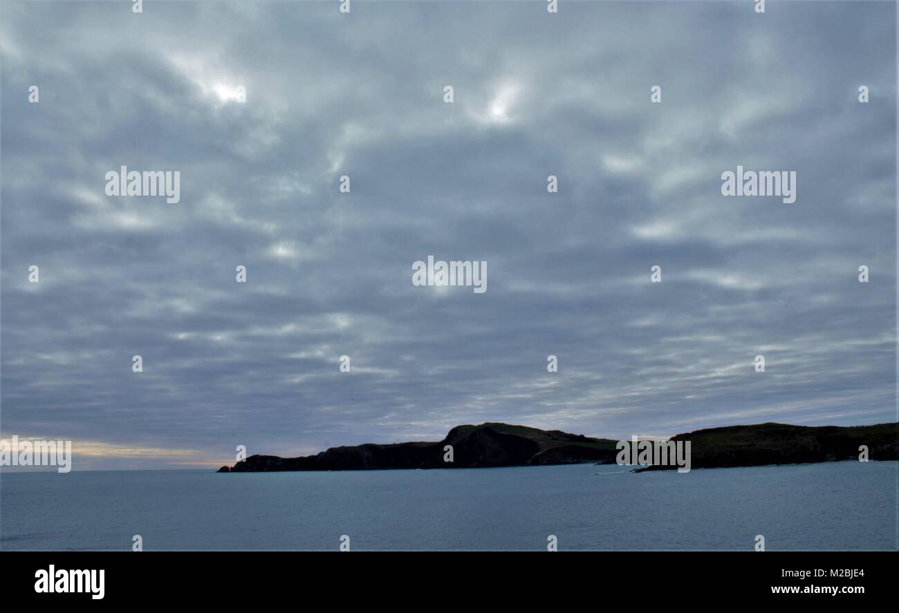 Cloudy sky landscape winter hi-res stock photography and images - Alamy