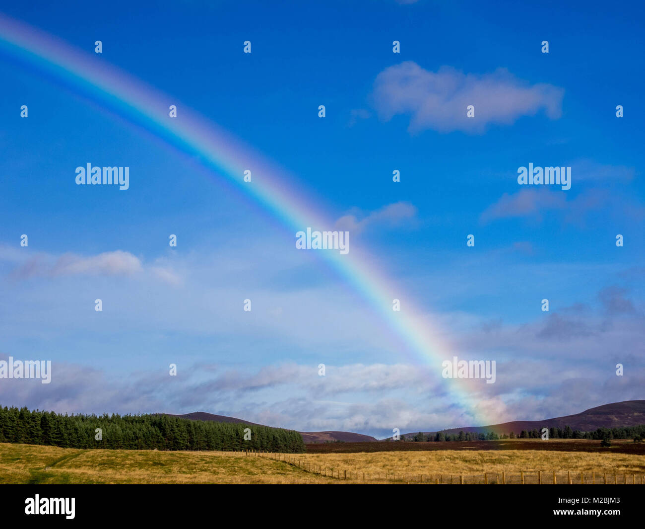 Highland rainbow hi-res stock photography and images - Alamy