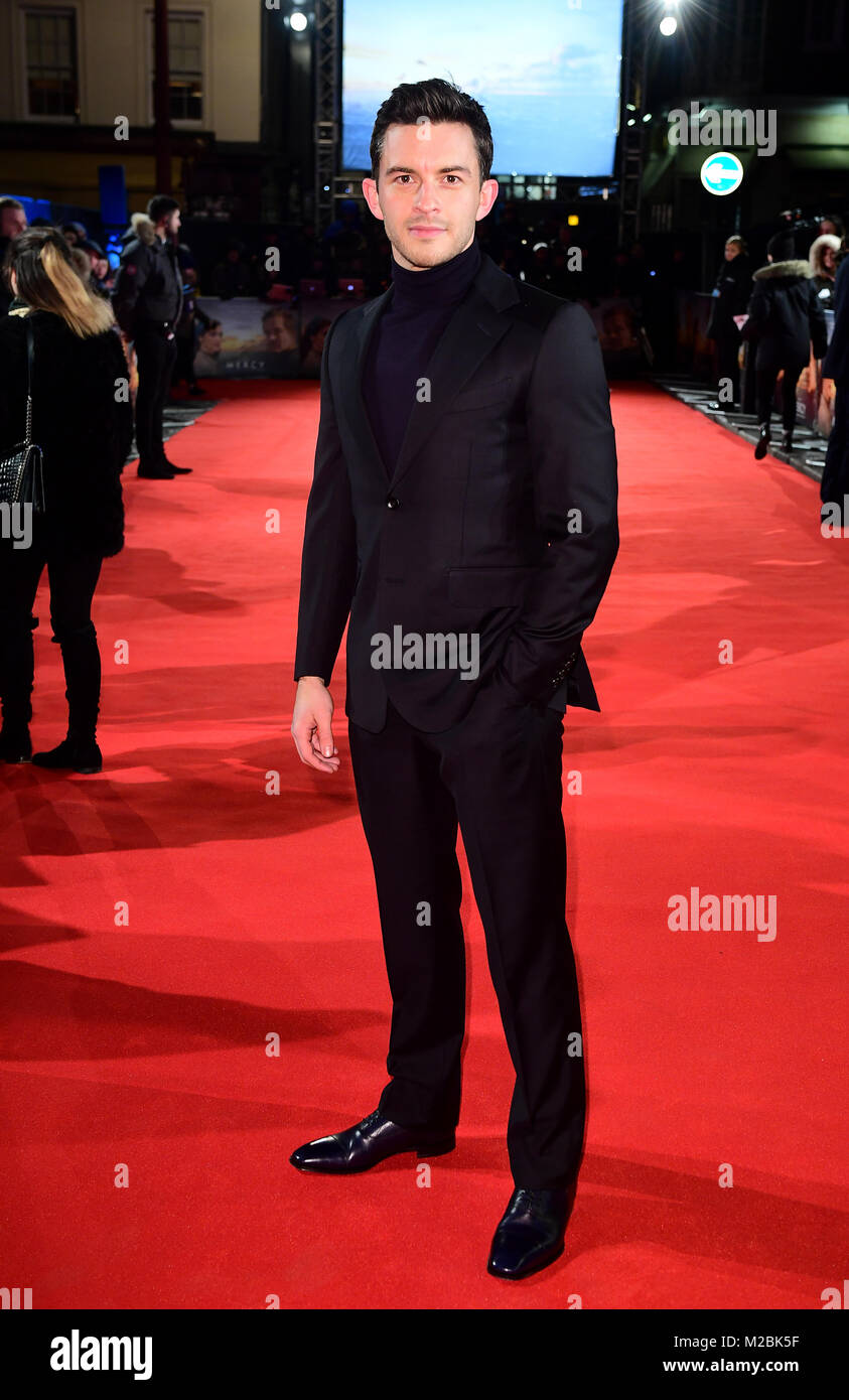Jonathan Bailey attending The Mercy premiere held at the Curzon Mayfair ...