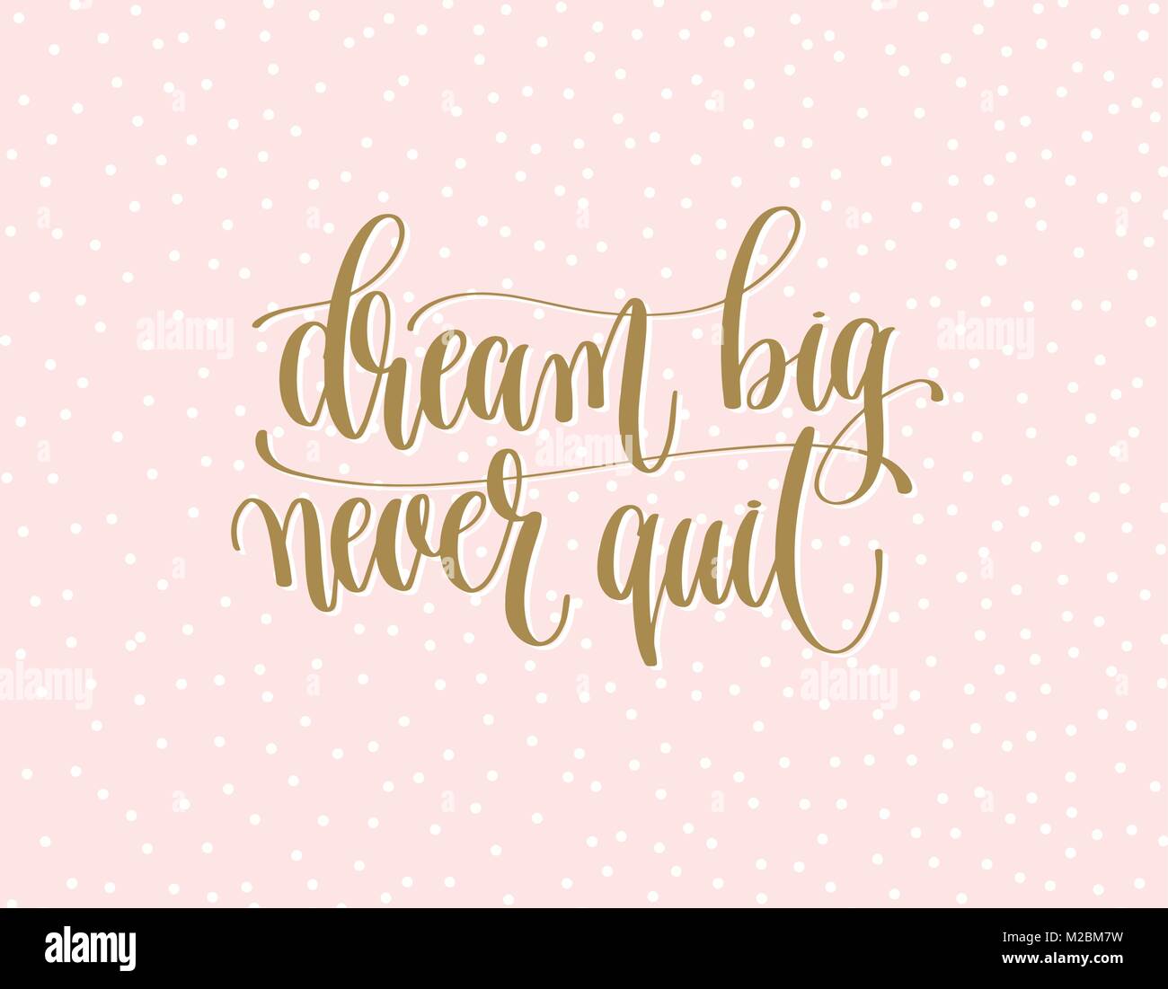 Brush never Stock Vector Images - Alamy