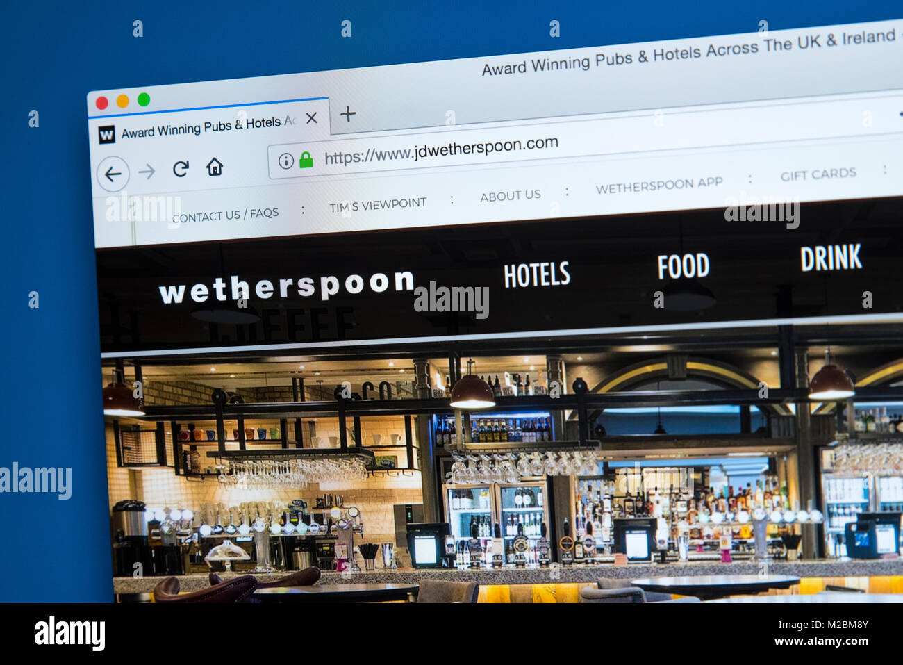 Wetherspoons logo wetherspoon logo hi-res stock photography and images ...