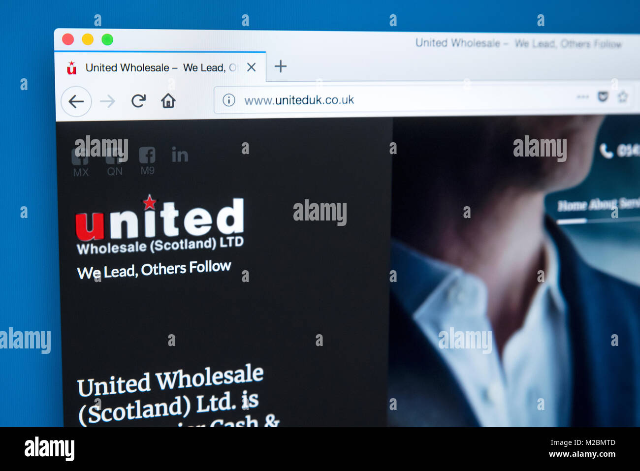 LONDON, UK - JANUARY 10TH 2018: The homepage of the official website ...