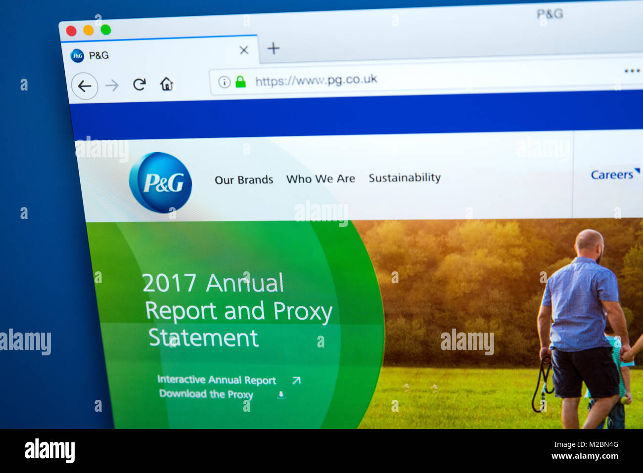 Procter gamble icon logo hi-res stock photography and images - Alamy