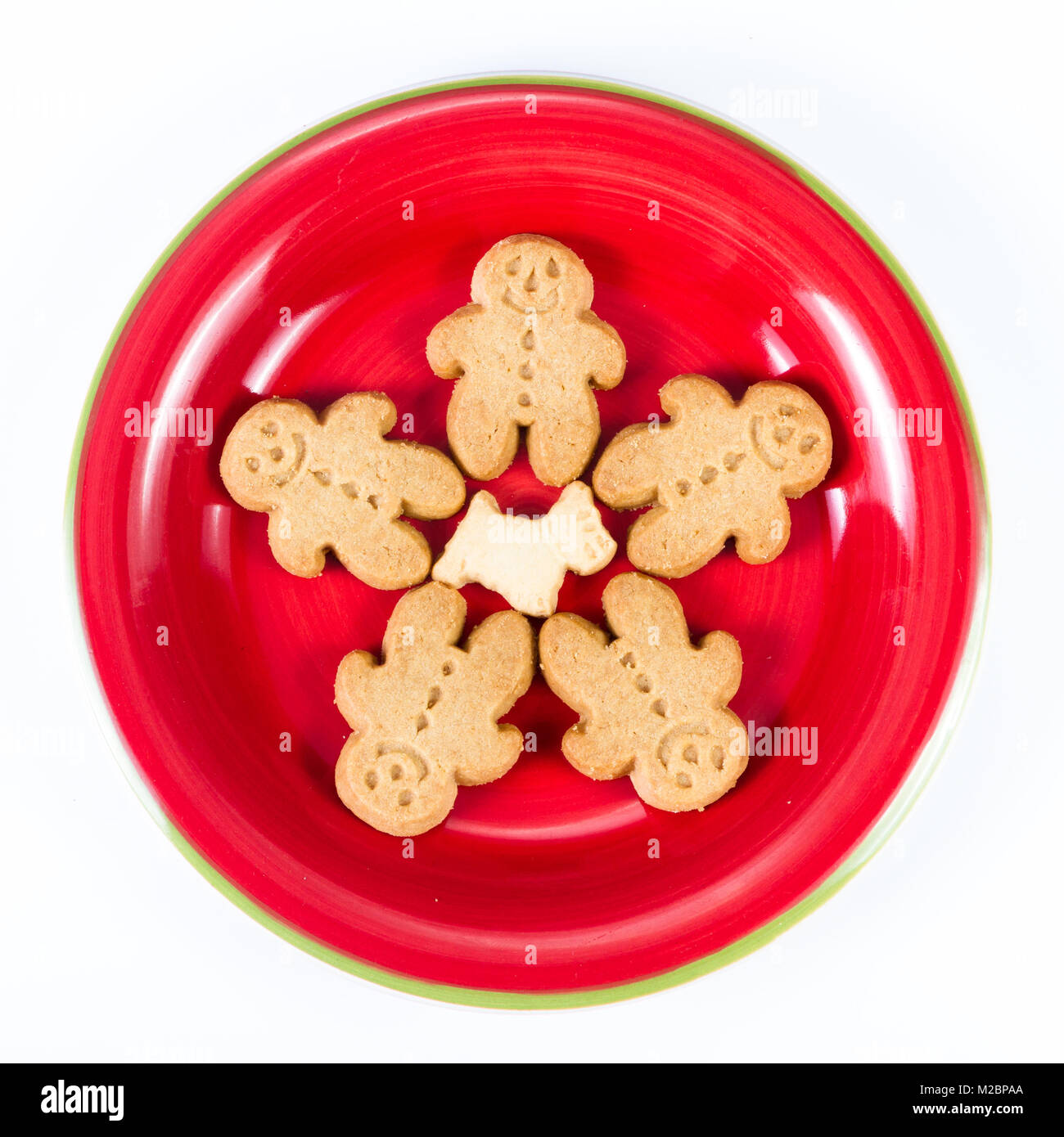 Ginger bread men Cut Out Stock Images & Pictures - Alamy