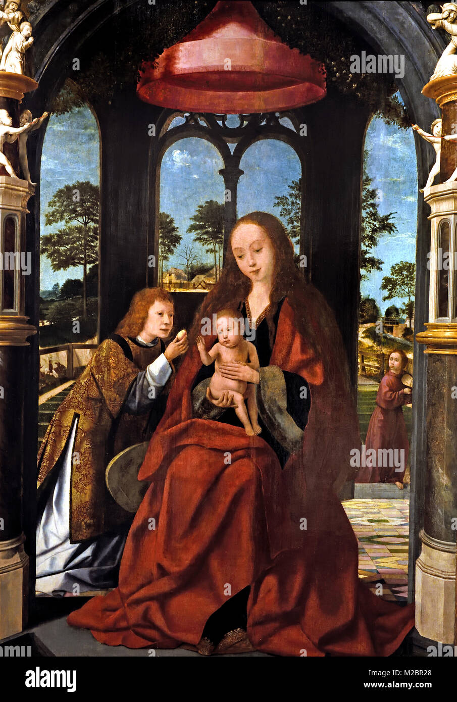 Triptych of mary and child hi-res stock photography and images - Alamy
