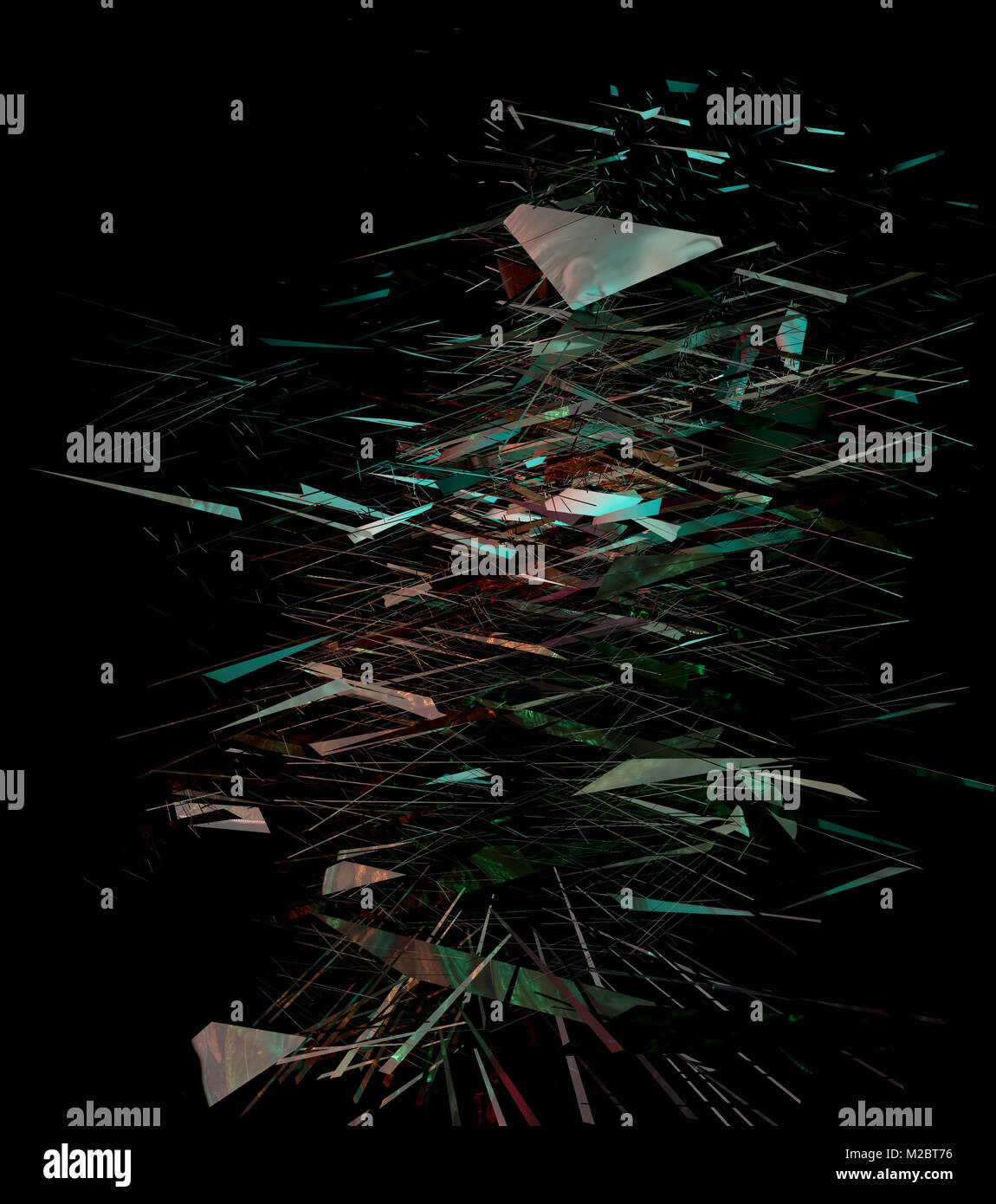 Broken glass ice burst hi-res stock photography and images - Alamy