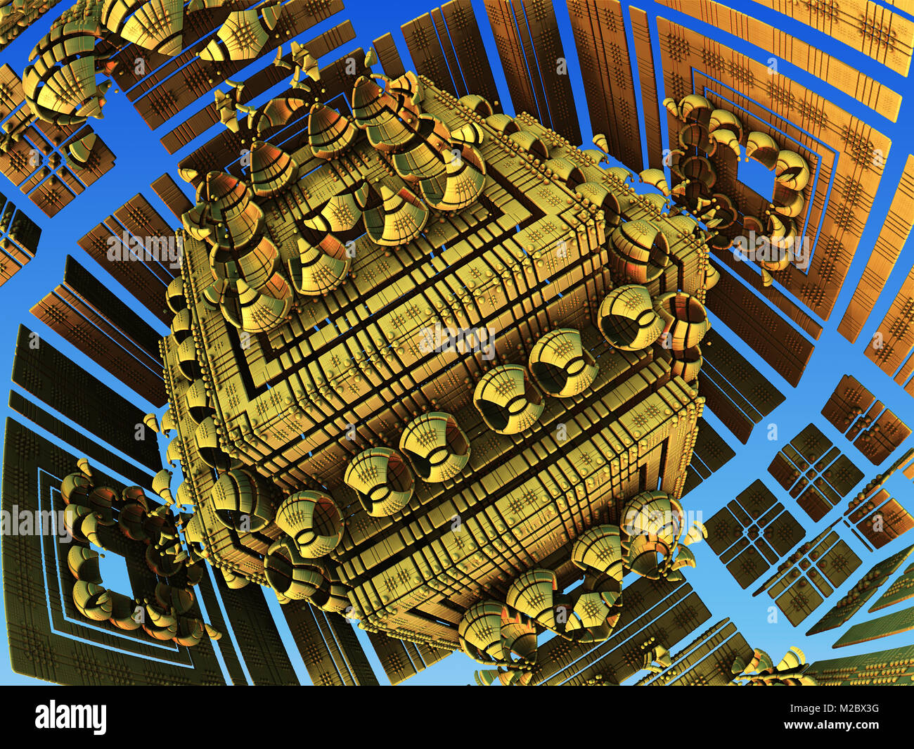 Fractal columns hi-res stock photography and images - Alamy