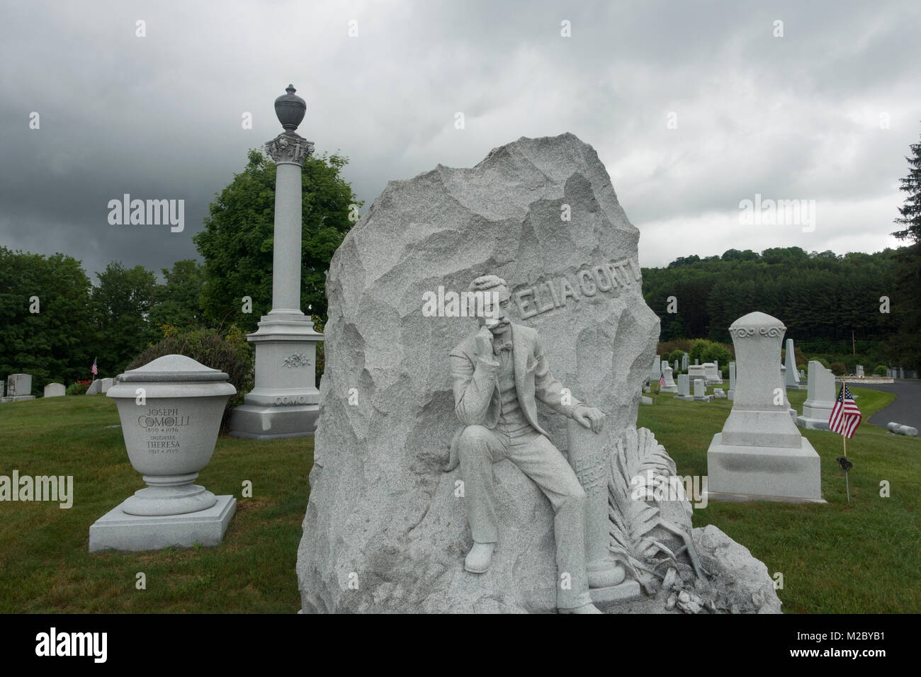 Hope Cemetery Barre VT Stock Photo - Alamy