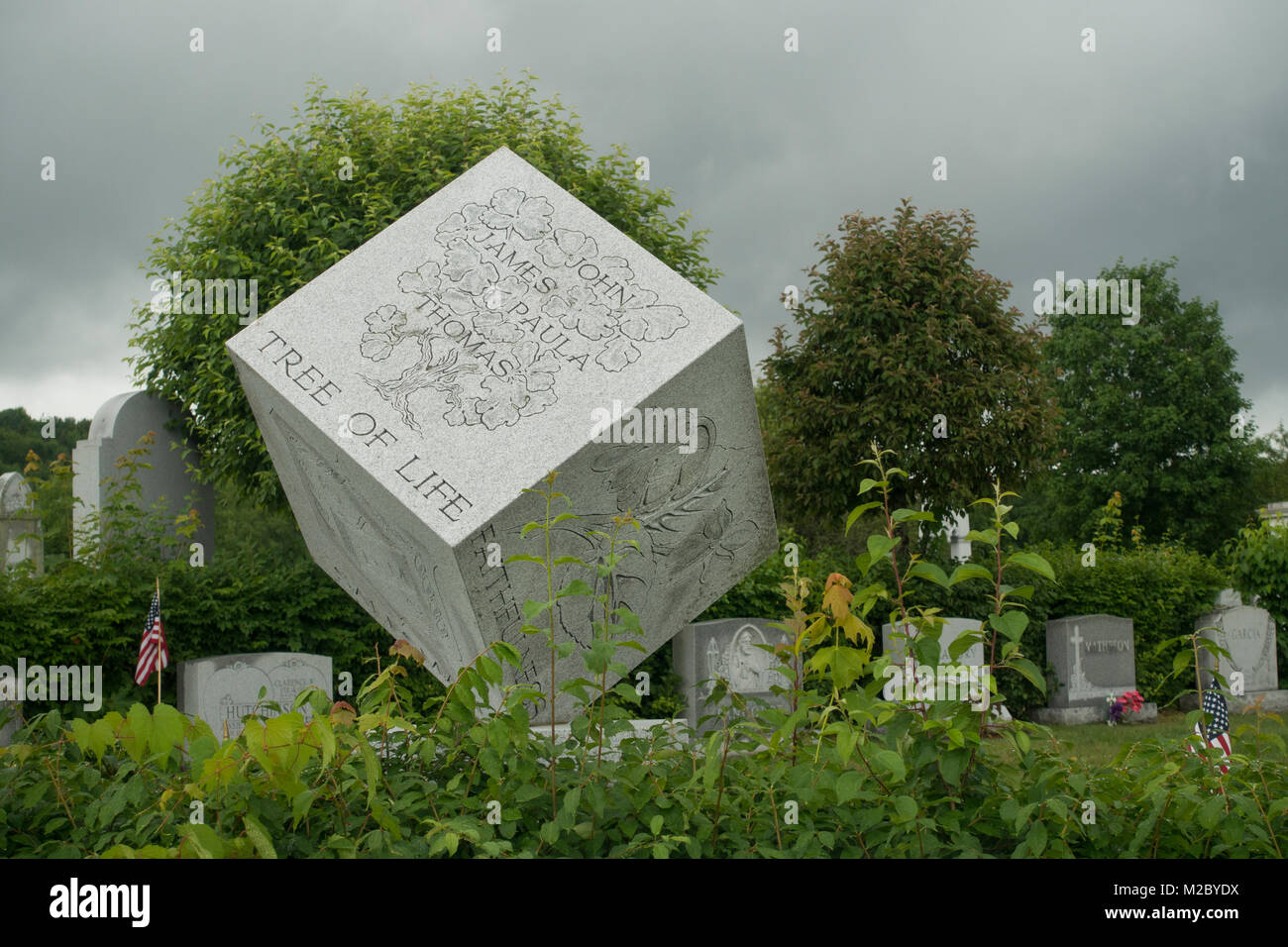 Hope Cemetery Barre VT Stock Photo - Alamy
