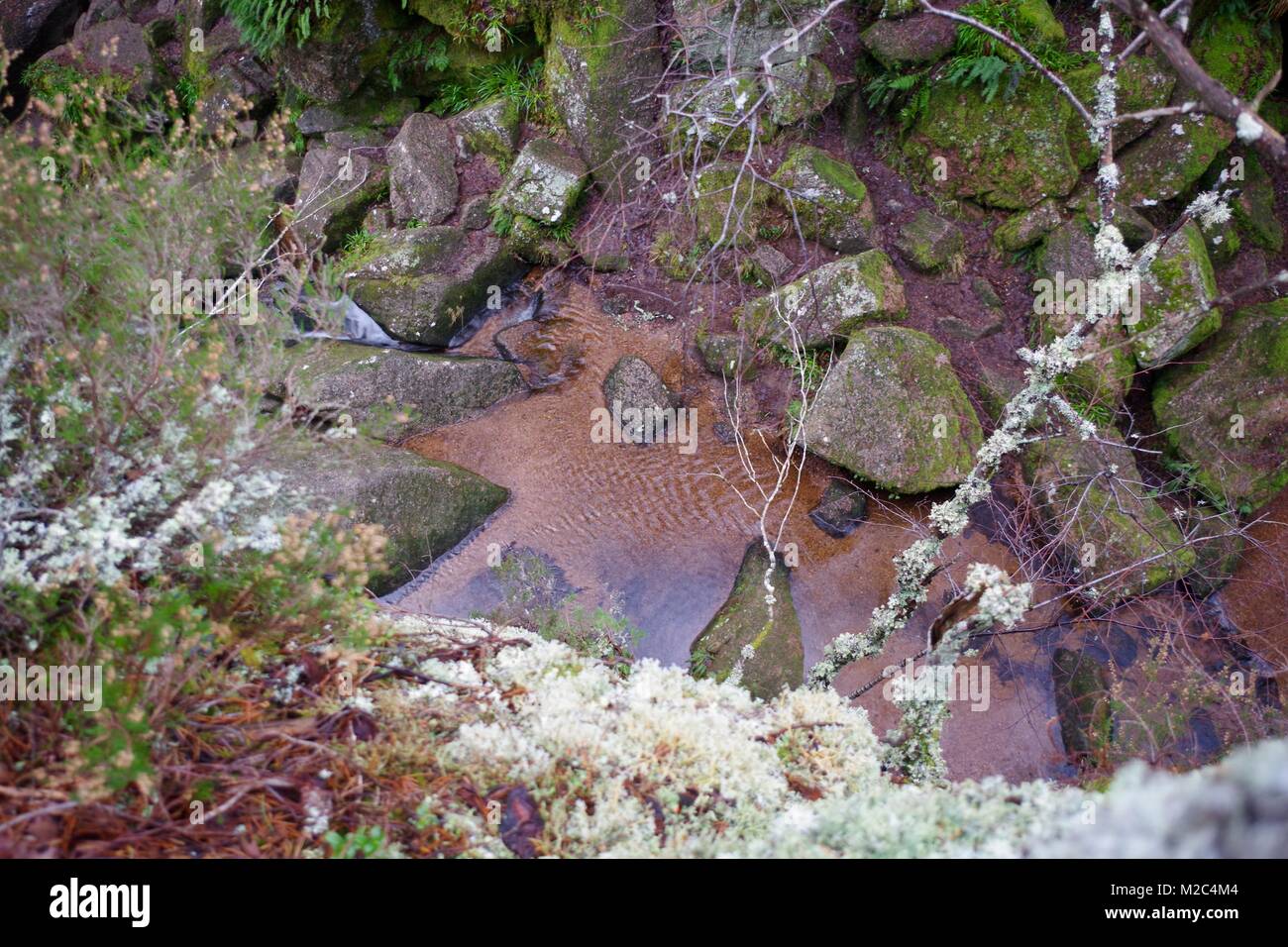Burn O' Vat, Glacial Pothole Feature and Waterfall. Muir of Dinnet ...