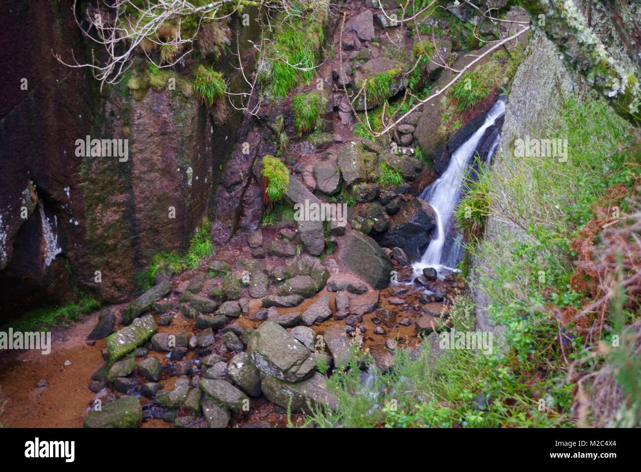 Burn O' Vat, Glacial Pothole Feature and Waterfall. Muir of Dinnet ...