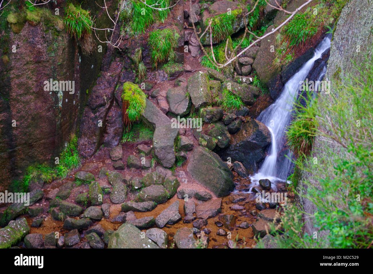 Burn O' Vat, Glacial Pothole Feature and Waterfall. Muir of Dinnet ...