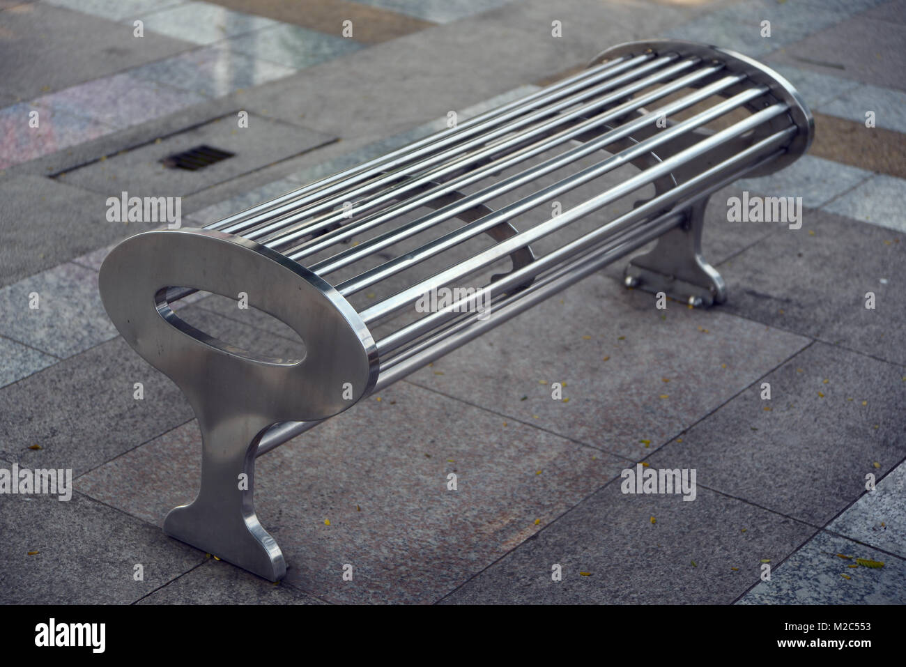 Old steel bench hi-res stock photography and images - Alamy