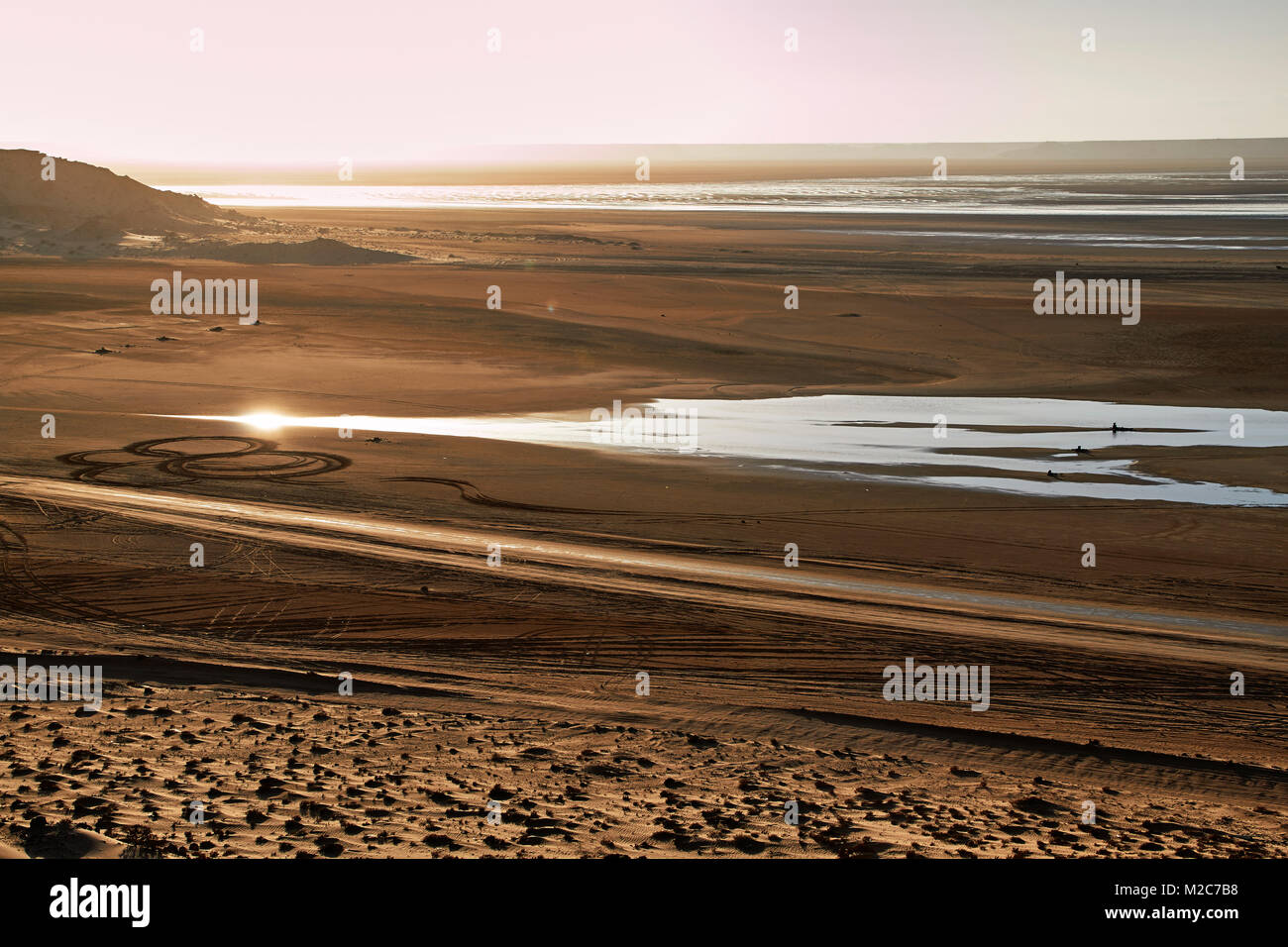 Desert terrain with water hi-res stock photography and images - Alamy