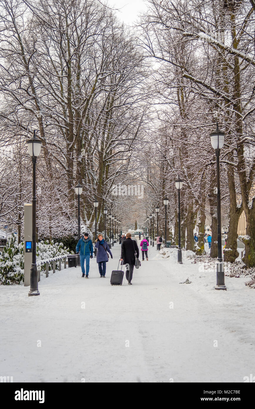 Oslo karl johans gate hi-res stock photography and images - Alamy