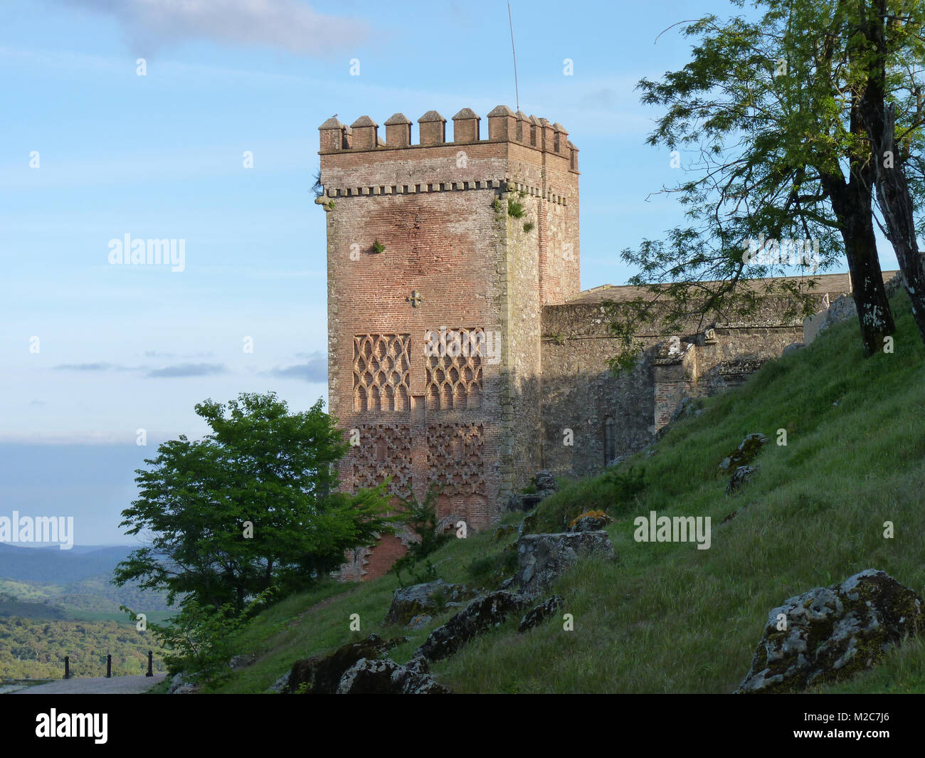 Castillo de Aracena, Spain Stock Photo - Alamy