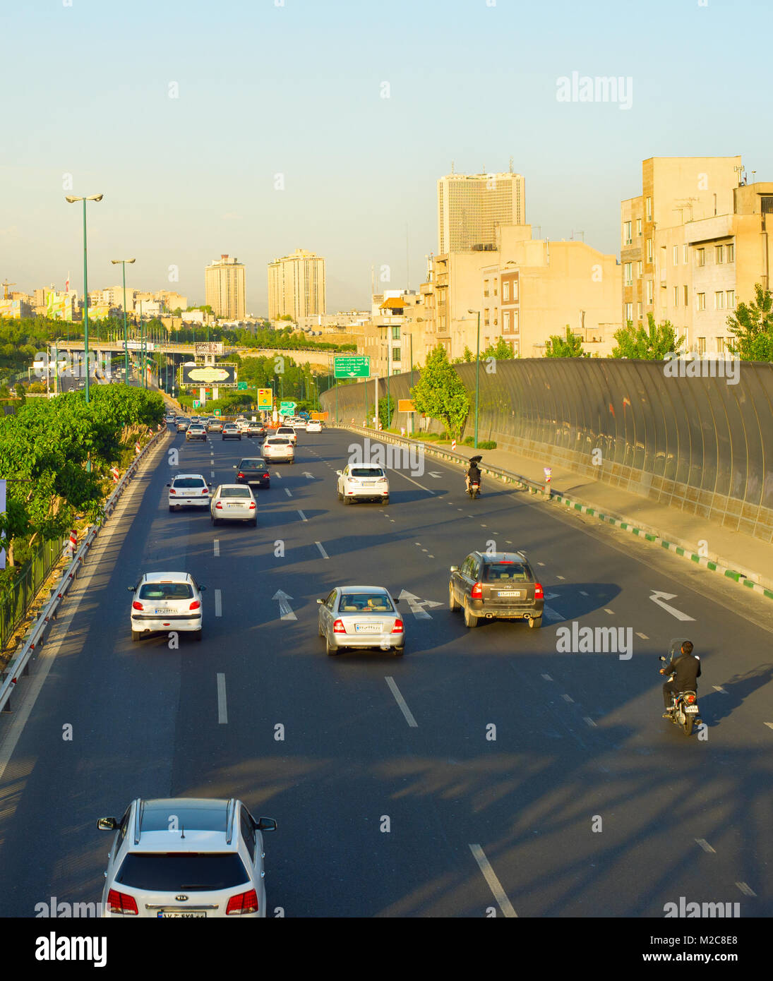 Tehran street scene in teheran hi-res stock photography and images - Alamy