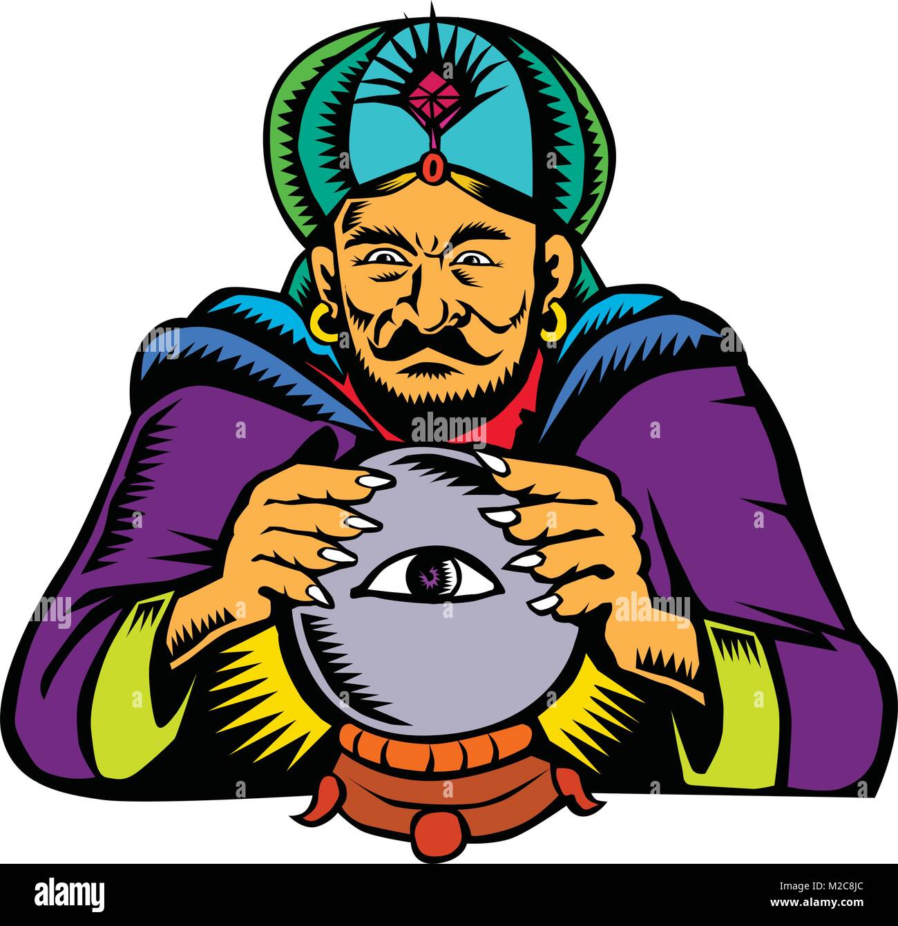Soothsayers Stock Vector Images - Alamy