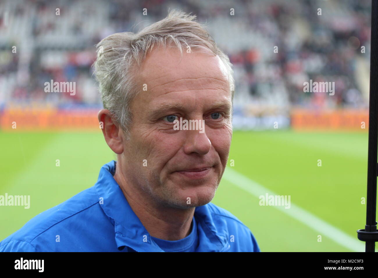 Christian Streich Sc Freiburg High Resolution Stock Photography and ...