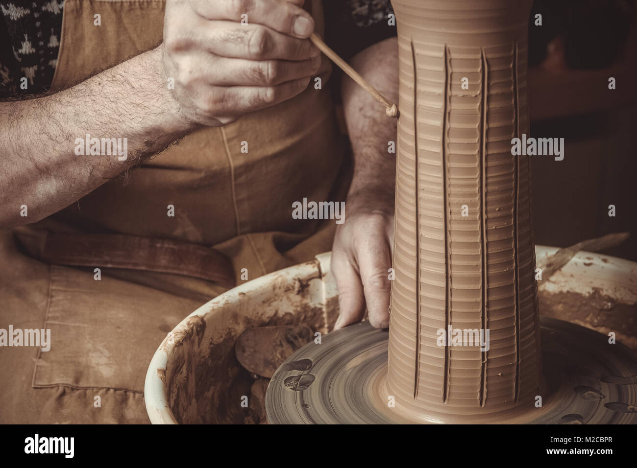 Portrait male potter using hi-res stock photography and images - Alamy