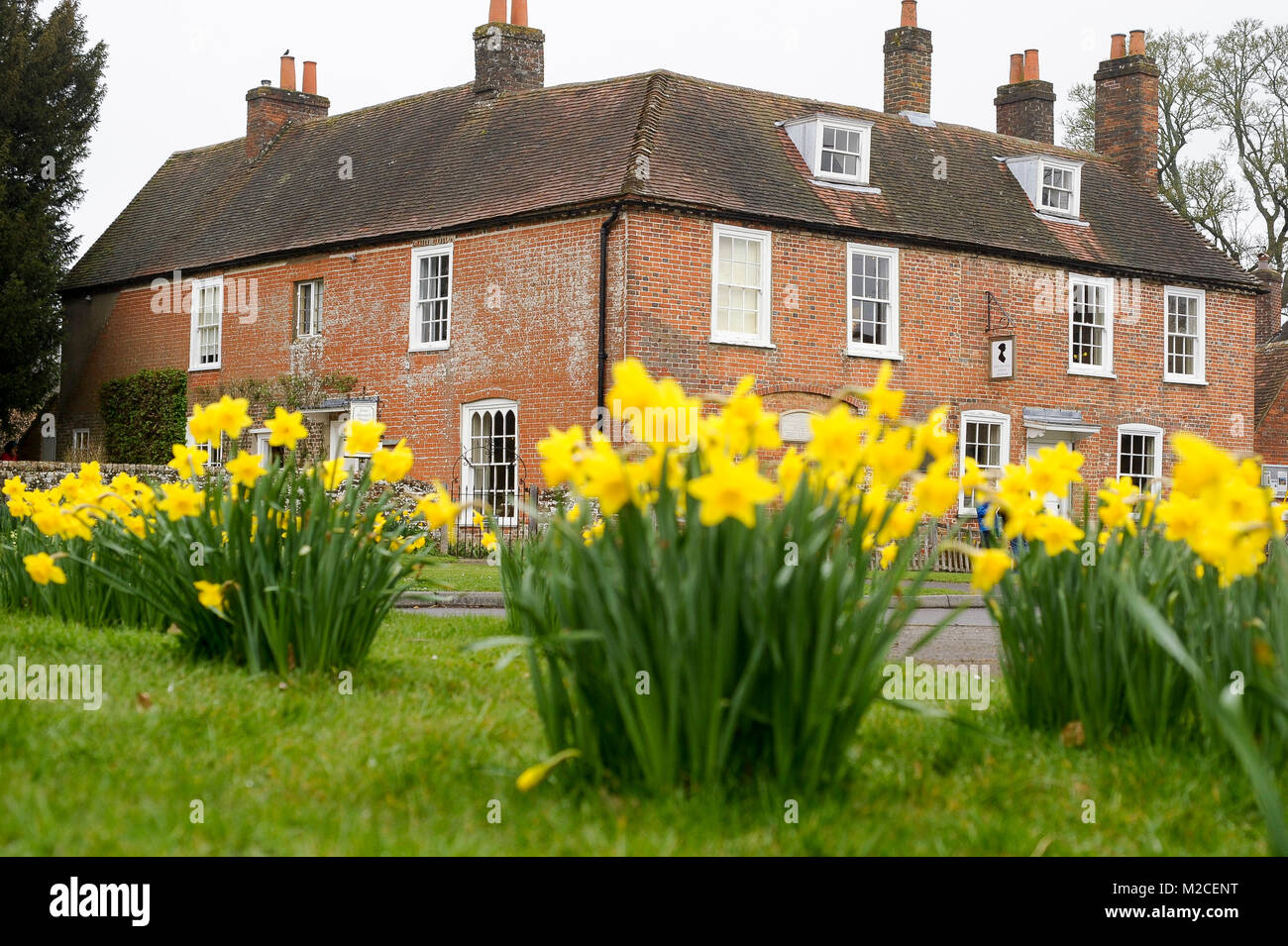 Jane Austen's House Museum in Chawton Cottage in Chawton, Hampshire ...