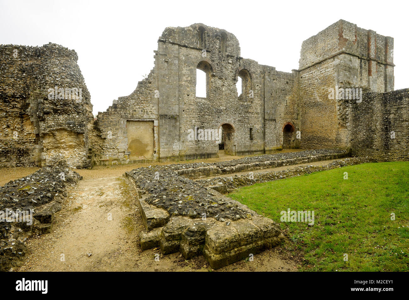 The fortification of wolvesey hi-res stock photography and images - Alamy