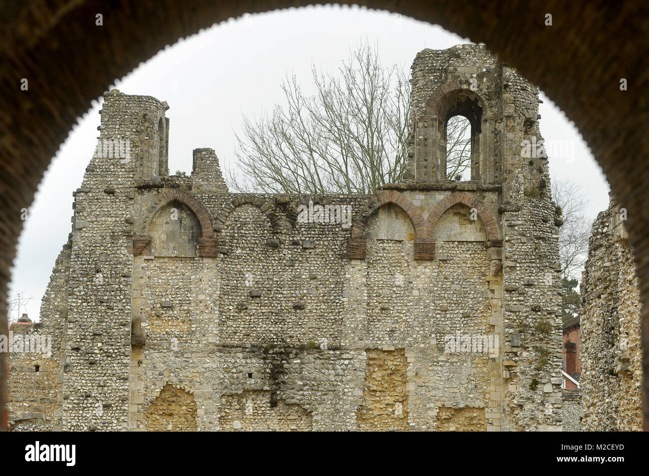 The fortification of wolvesey hi-res stock photography and images - Alamy