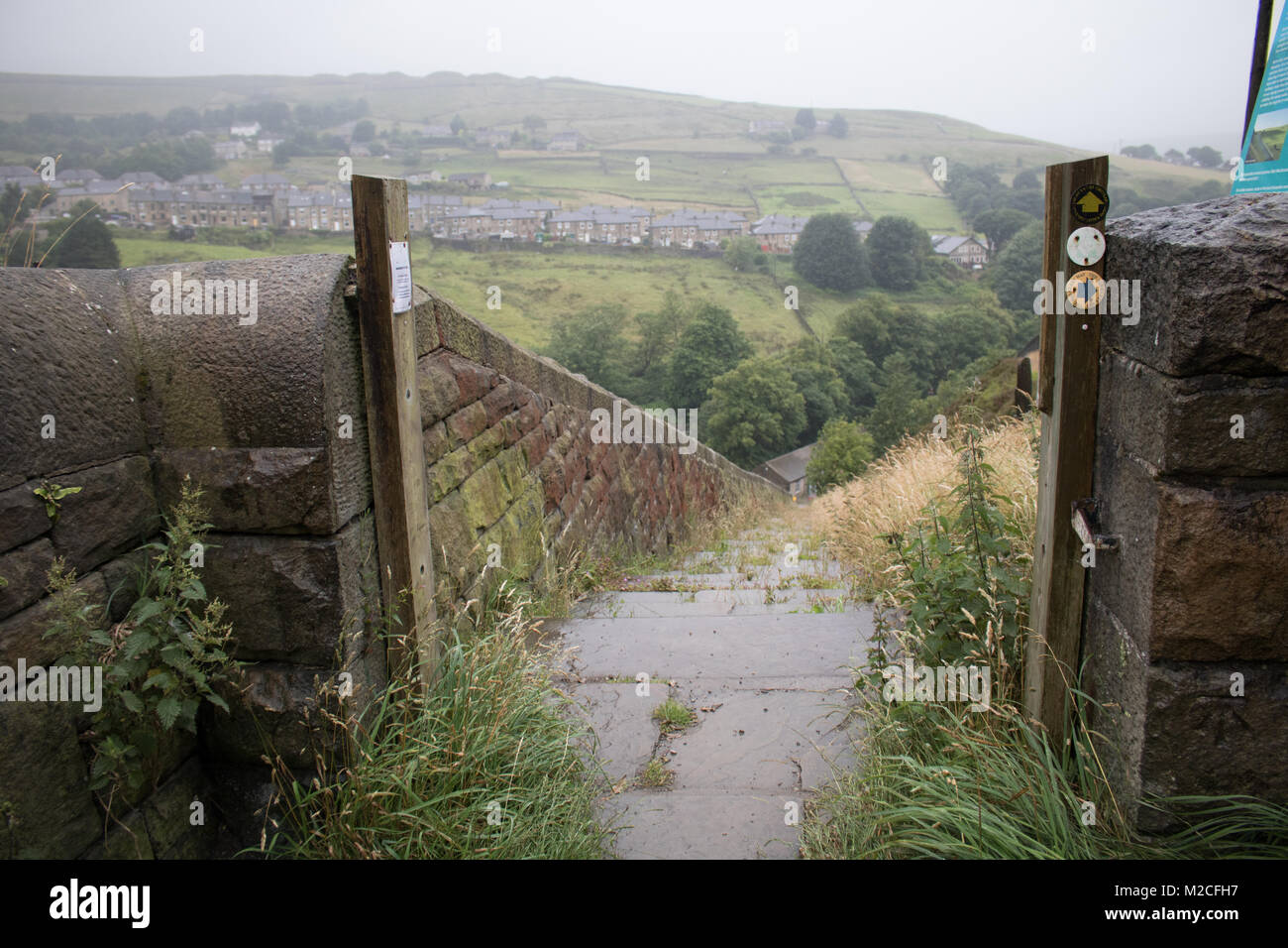 Marsden Moor & Butterley Reservoir Stock Photo - Alamy