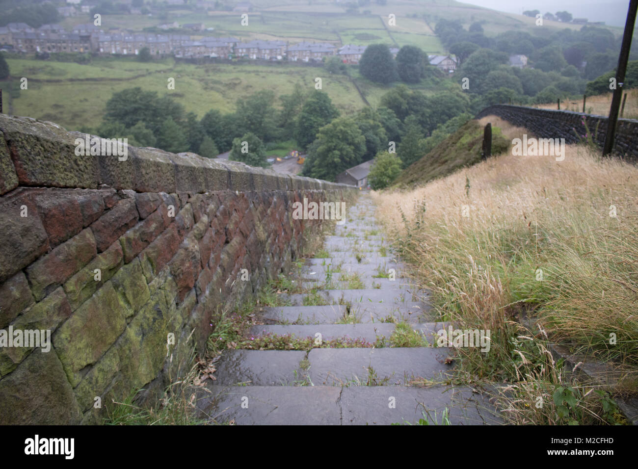 Marsden Moor & Butterley Reservoir Stock Photo - Alamy