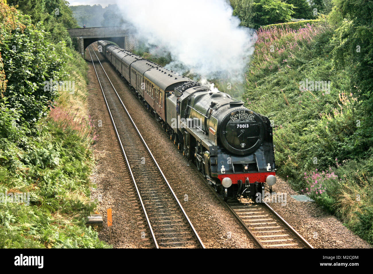 Britannia steam locomotive loco hi-res stock photography and images - Alamy