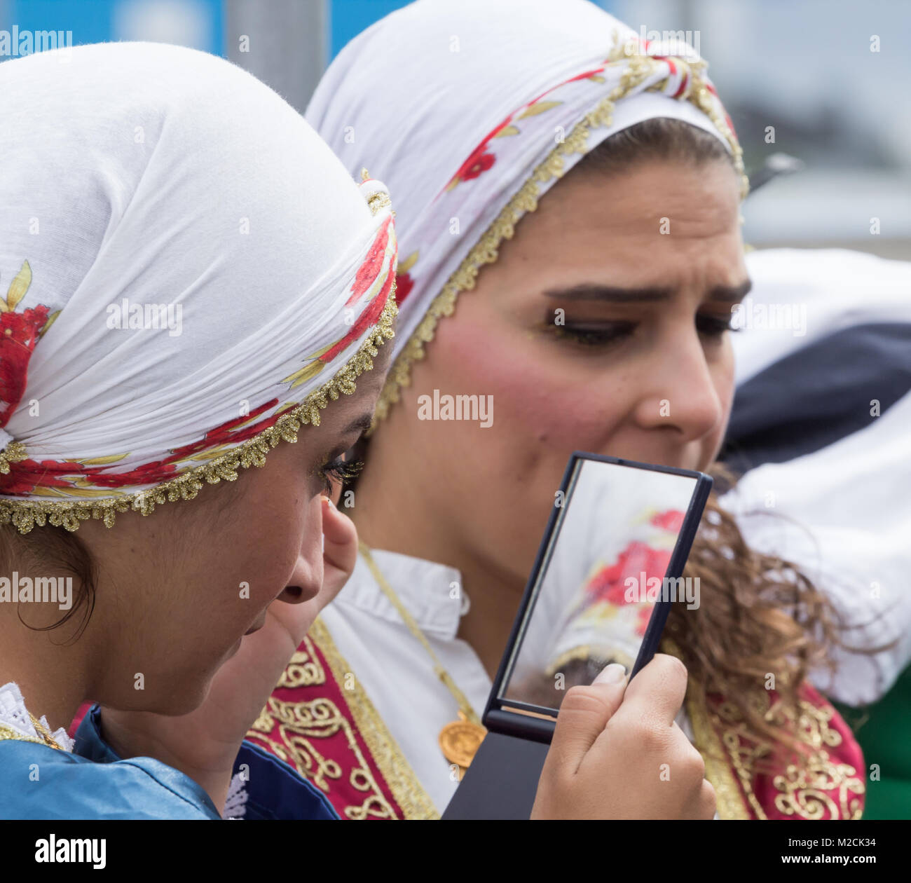 Traditional cypriot woman hi-res stock photography and images - Alamy