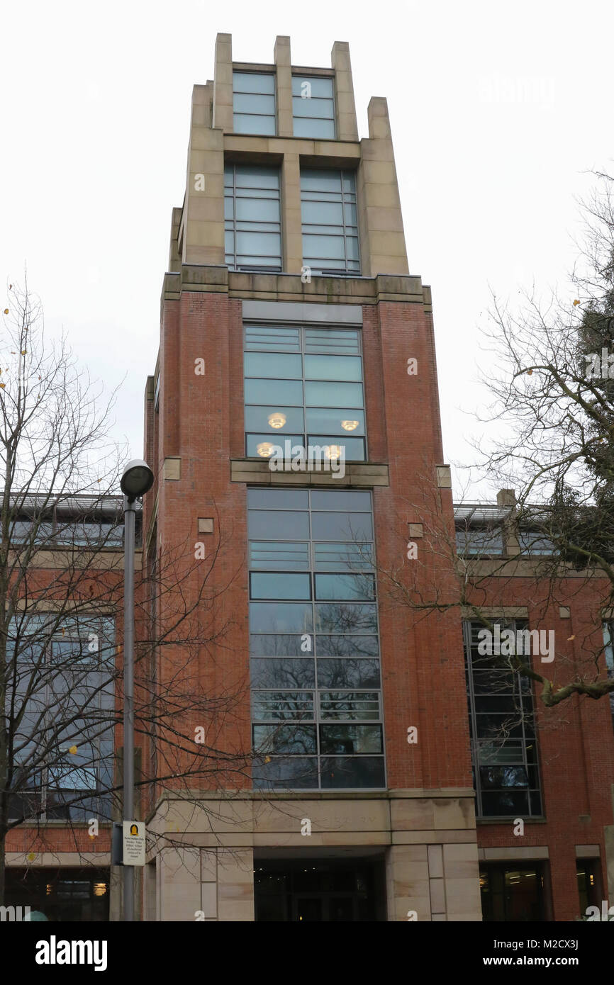 The McClay Library at Queen's University in Belfast Northern Ireland ...