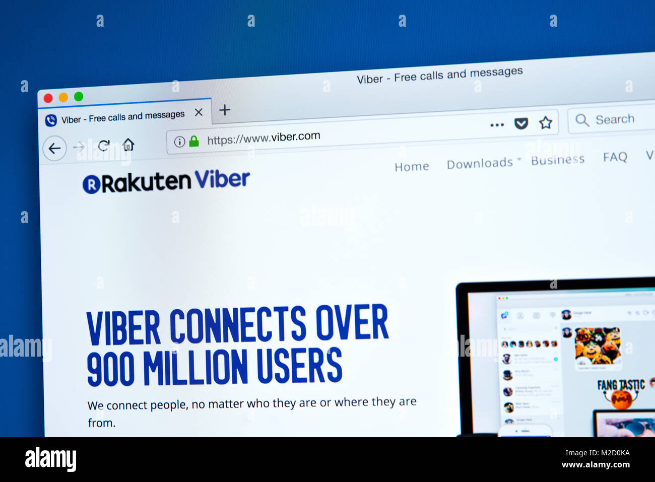Viber messaging app hi-res stock photography and images - Alamy